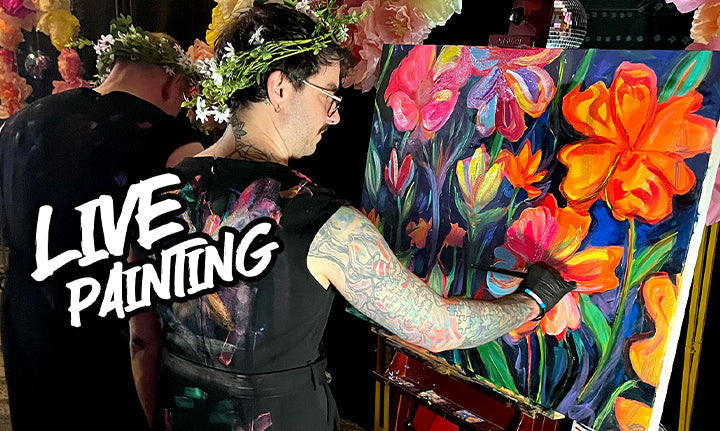 Live Painting at Thrive and Shine to Support Chartwell School – Paul ...