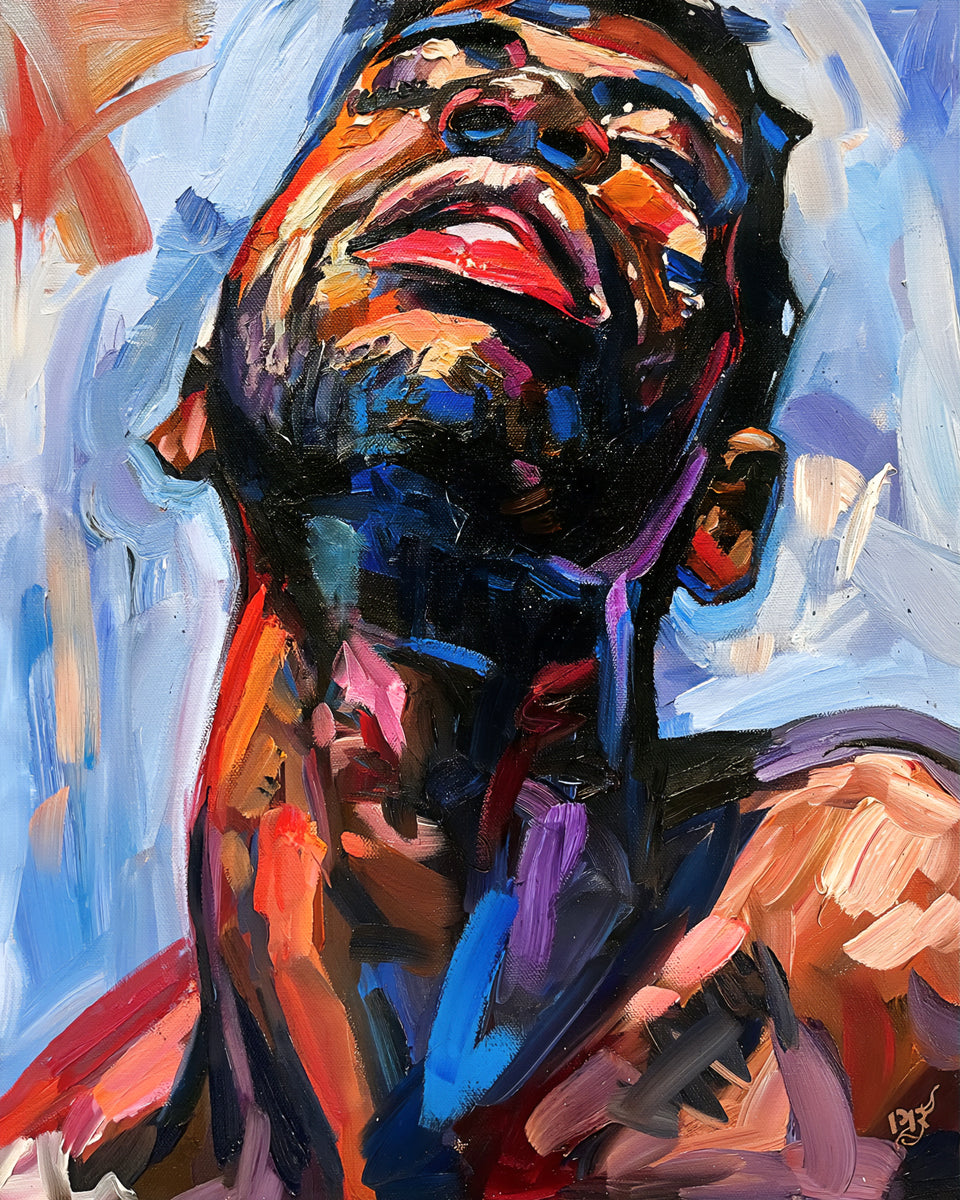 Flux painting – Paul Richmond Studio