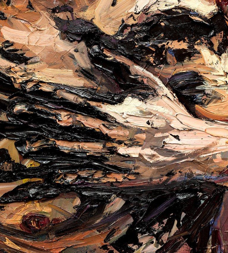 Blackout painting – Paul Richmond Studio