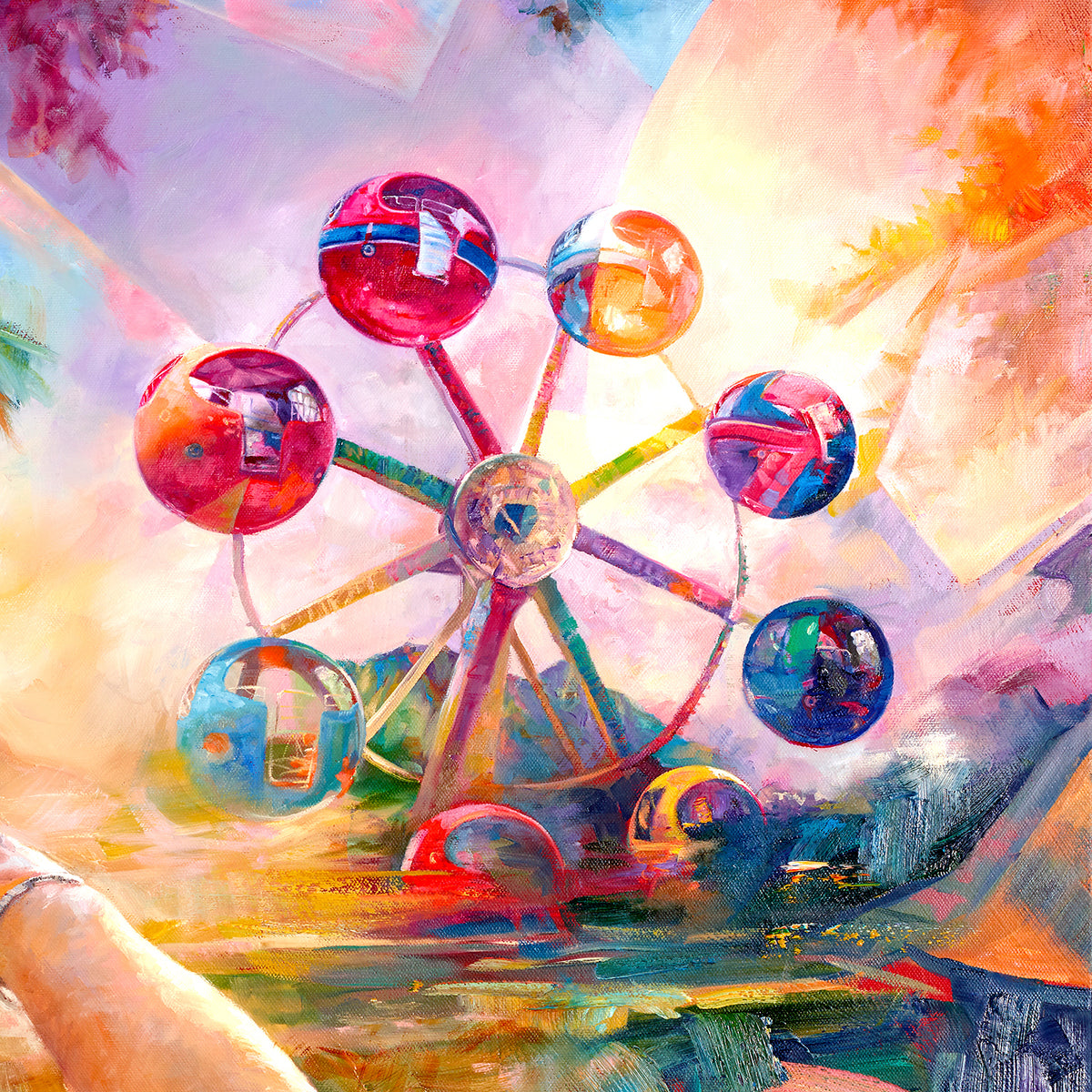 Discovery painting – Paul Richmond Studio