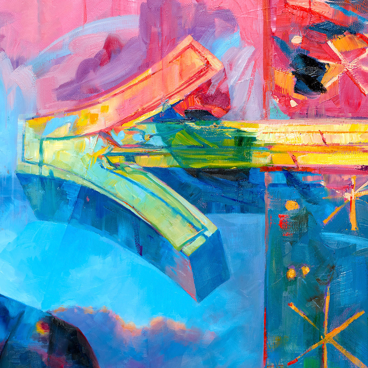 Vast Unseen painting – Paul Richmond Studio